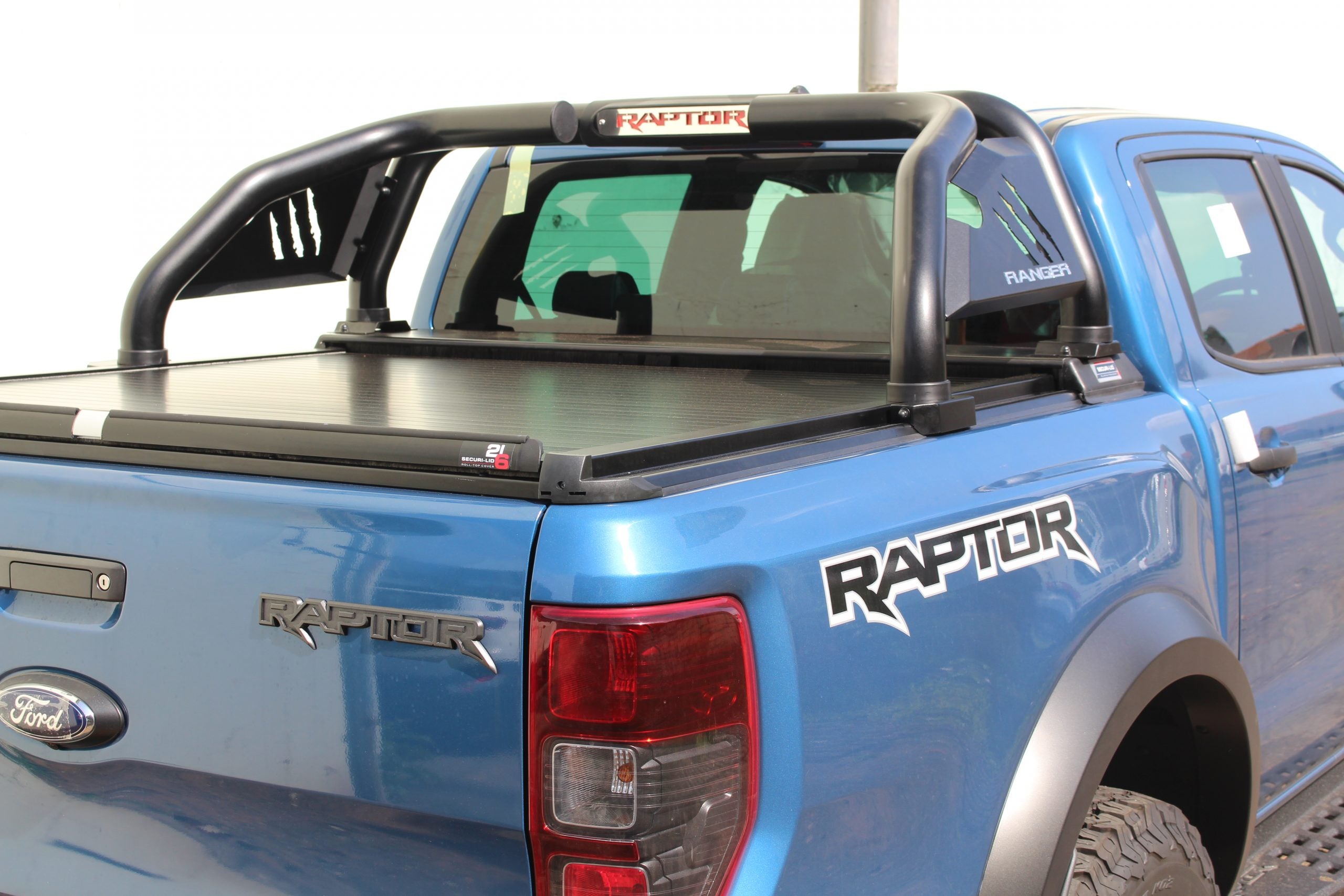 Ford Ranger RAPTOR Plated Securi Lid Sports Bar Black – Tam Towbars