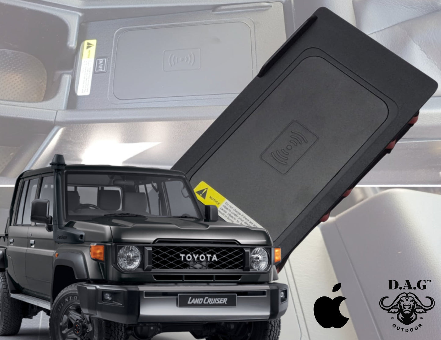 Wireless Charging Pad LC79 2024+ (APPLE) – Tam Towbars